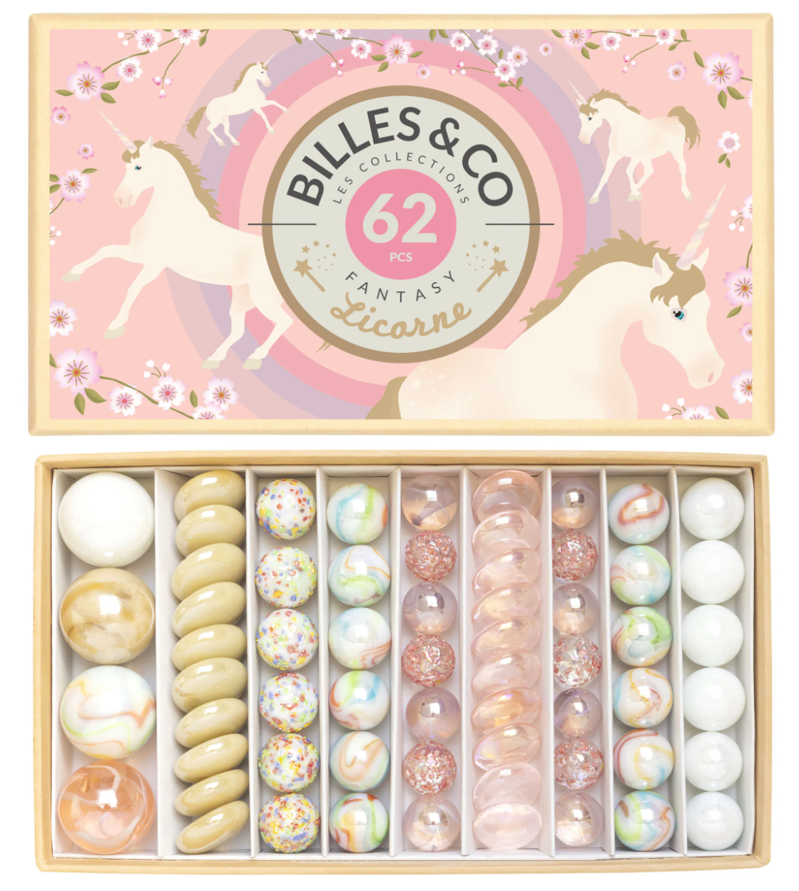 Billes & Co Unicorn Box (62 pieces) · Kinder Playroom