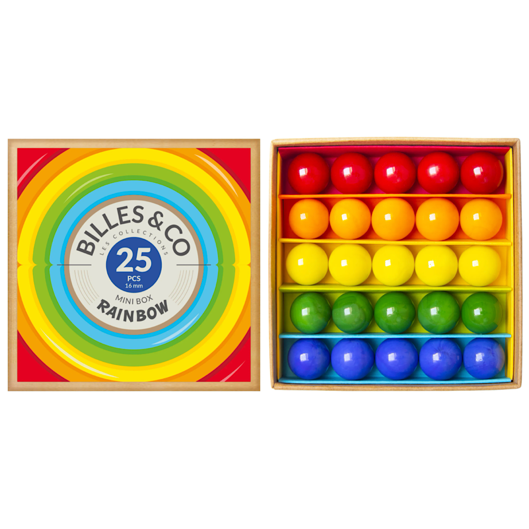 Billes & Co Rainbow Mini Box (25 pieces) · Kinder Playroom
